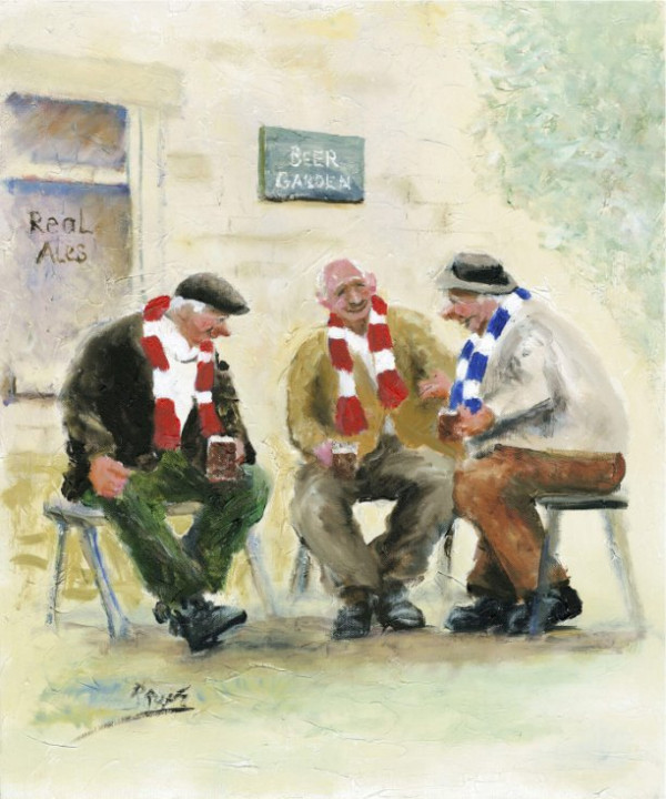 Веселые старички..Английский художник Дез Брофи (Des Brophy ...
