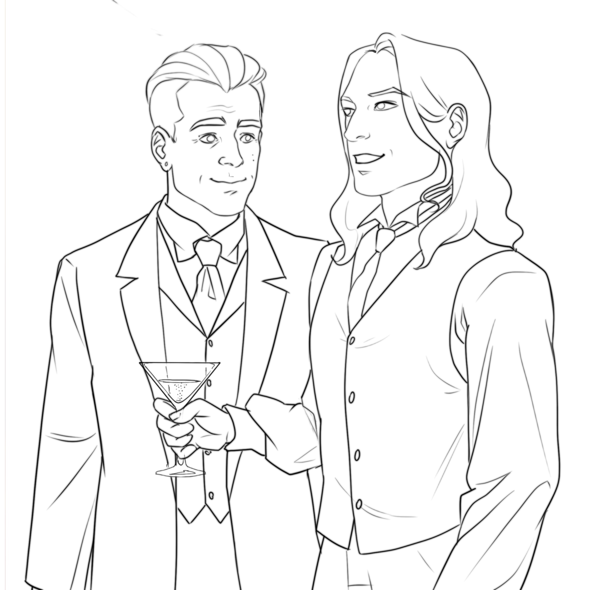 [Art] Перси смотрит на Криденса влюбленным взглядом - fandom Gradence ...