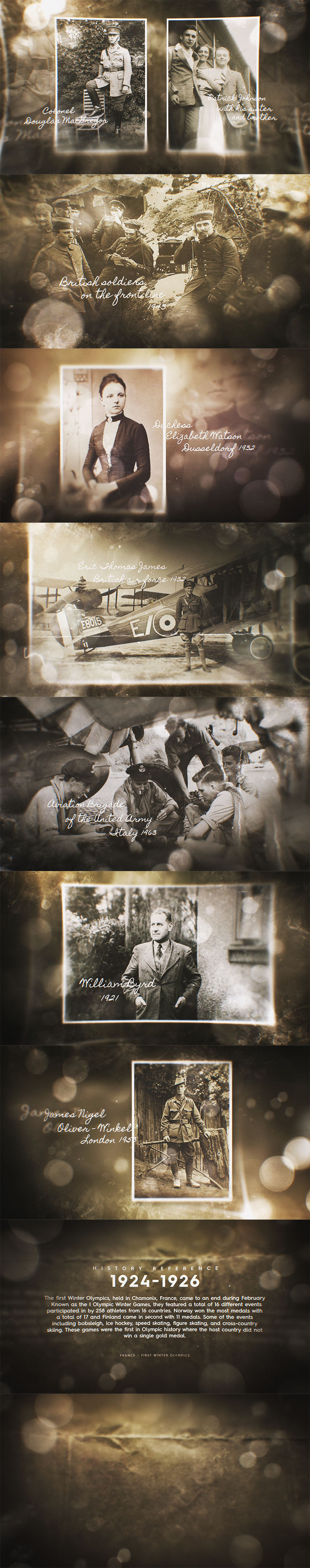 Real Documentary Archive History, After Effects Project Files | VideoHive