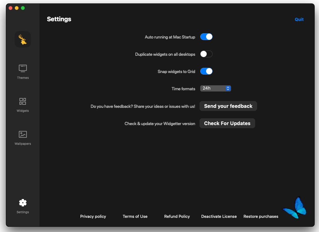 Widgetter - Desktop Widgets for Mac 1.16.1 [En] :: NNM-Club